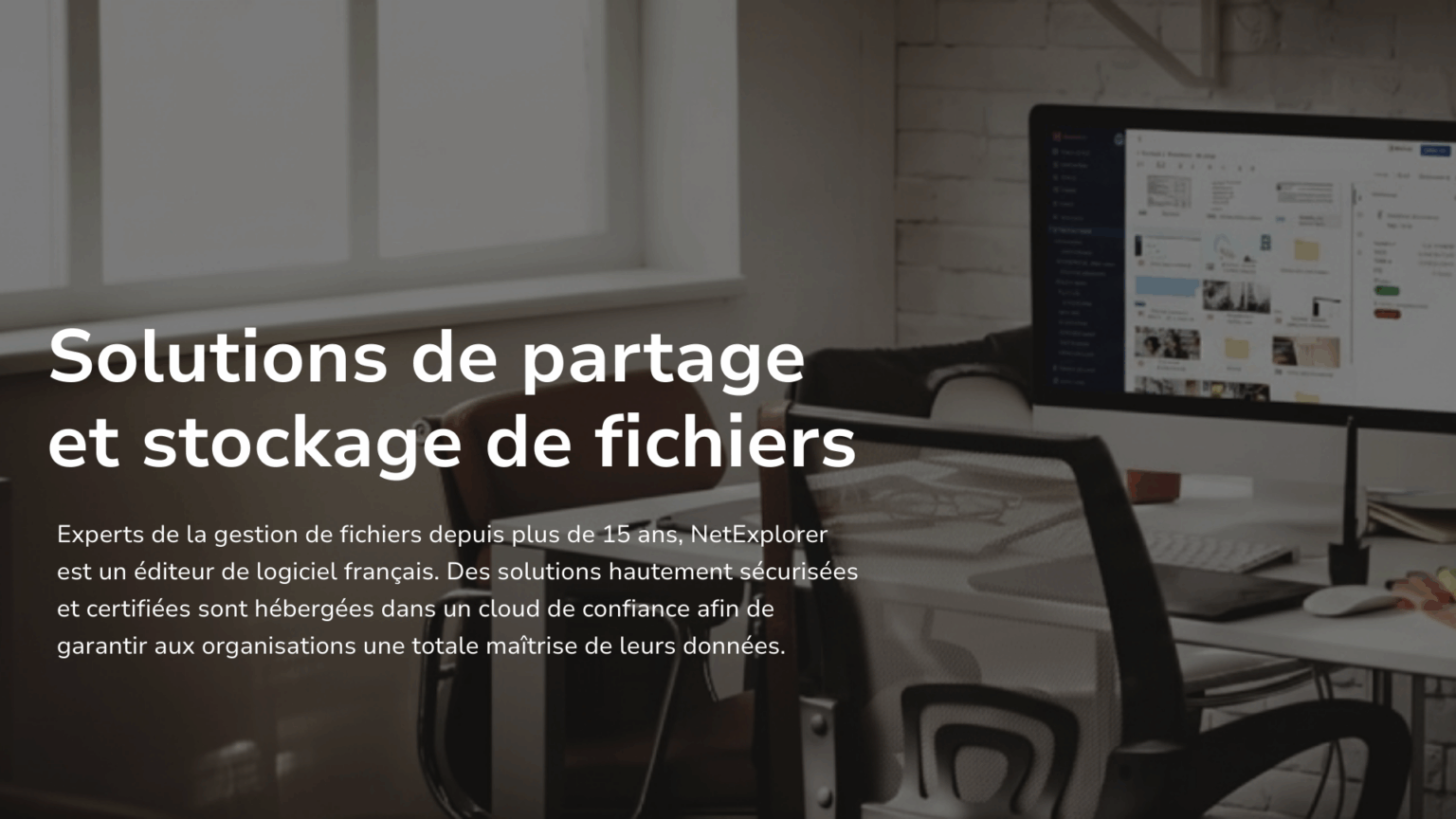 NetExplorer : Solutions de partage et stockage de fichiers en ligne